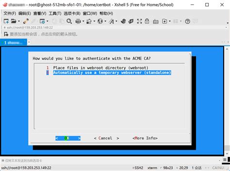 Lets Encrypt证书生成与使用 陈少文的网站