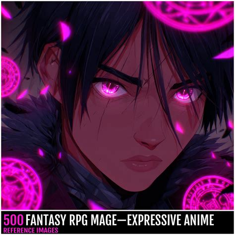 Artstation 500 Fantasy Rpg Mage—expressive Anime