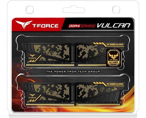 Memoria Ram 16 Gb 2x8 Ddr4 3000mhz Tforce Vulcanz Tuf Gaming Mercado