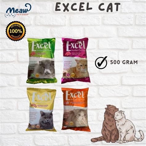 Jual EXCEL CAT ADULT 500 GRAM FRESHPACK Shopee Indonesia