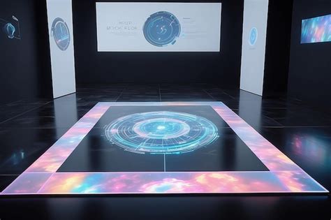 Premium Photo A Display Of A Planet And A Sign That Says Space