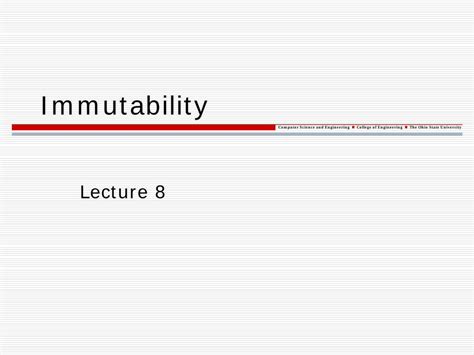 Pdf Lecture 8 Computer Science And Engineeringwebcseohio ~rountev1421lectures