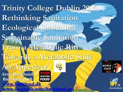 Rethinking Sanitation Ecological Sanitation Sustainable Sanitation