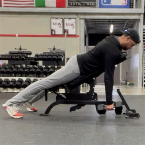 Sa Db Incline Bench Row By Francisco Perez Ejercicio Cómo Hacerlo
