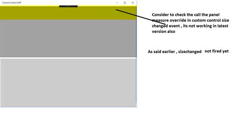 Custom Control Measure And Arranging Issue In Xamarinformsuwp While
