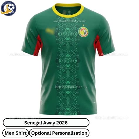 Senegal World Cup 2026 Away Men Football Shirt Uk