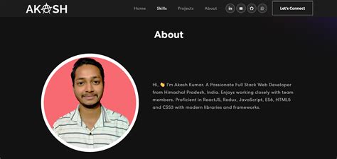 Github Web Dev Akash Personal Portfolio This Is My Personal Portfolio This Is An Individual