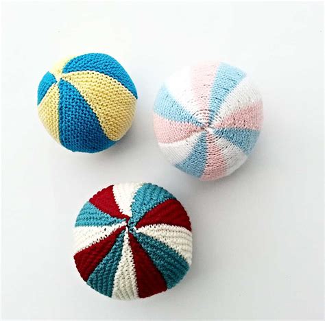 Easy Free Pattern Make Your Own Small Knitted Ball