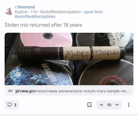 Bug Wrong Link Text Displayed Rredditsync