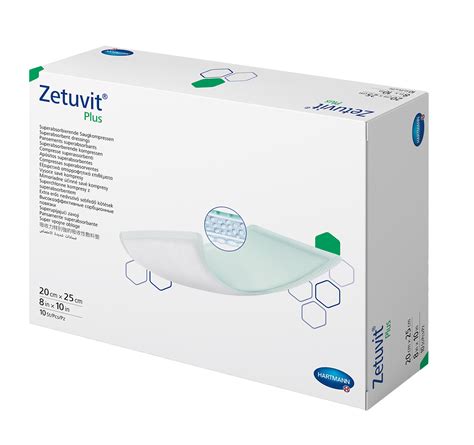 Повязка Zetuvit plus/Цетувит плюс суперабсорбирующая стерильная 20 x 25 ...