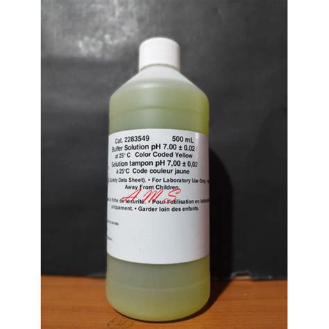 Jual Hach 22835 49 Buffer Solution Ph 700 Colour Coded Yellow 500 Ml