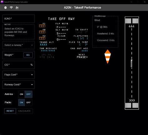 Takeoff Distanceroll Calculator For A320 Aircraft And Systems