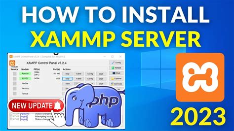 How To Install Xampp Server On Windows 10 2023 New Update Youtube