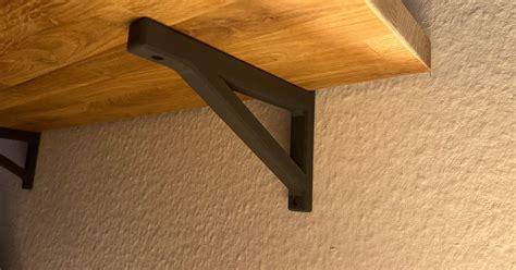 Simple Shelf Bracket By Bennet Download Free Stl Model