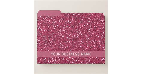 Pink Glitter Personalised File Folder Zazzle Pink Glitter Personalised File Folder Zazzle