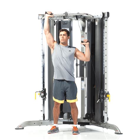Steel Evolution Corner Dual Stack Multi Functional Trainer For Gym