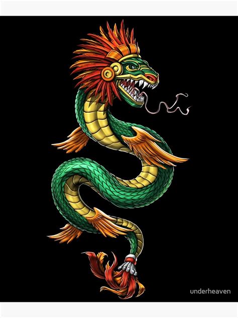 Feathered Serpent Aztec