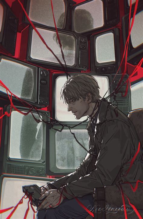 James Sunderland And Mary Shepherd Sunderland Silent Hill Drawn By