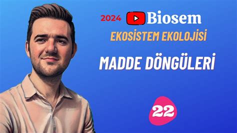 Madde Döngüleri Soru Çözümü Yks2024 Biyoloji Soru Çözümü Youtube