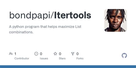 Github Bondpapiitertools A Python Program That Helps Maximize List