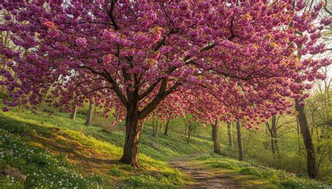 Flowering Cherry Royal Burgundy Prunus Serrulata Royal Burgundy