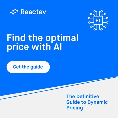 Dynamicpricing Ecommerce Ai Pricingstrategy Retailtech Reactev