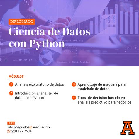 Diplomado En Ciencia De Datos Con Python Anáhuac Veracruz