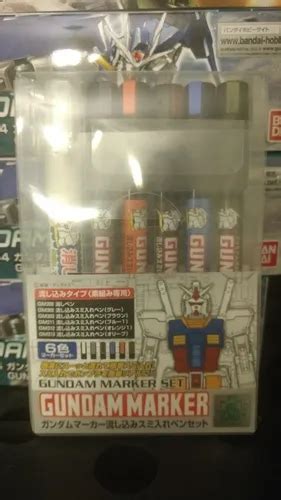Gundam Marker Set Basico Gunpla Meses Sin Interés
