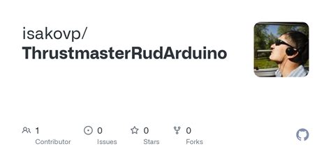 Github Isakovp Thrustmasterrudarduino