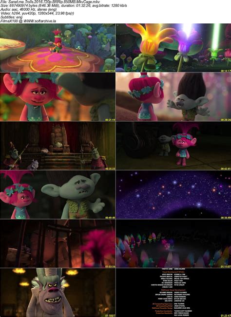 Trolls 2016 720p Brrip 850mb Mkvcage Softarchive