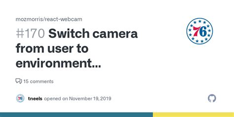 Switch Camera From User To Environment FacingMode On Android Issue 170 Mozmorris React