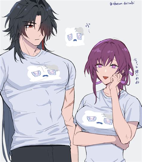 Kafka Blade And Wubbaboo Honkai And More Drawn By Ohutun Daisuki Danbooru