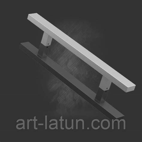 Дверна ручка скоба Pr ДВОСТОРОННЯ кут кріплення 90° продаж ціна у Мукачево Дверні та віконні