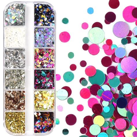 1set Mixed Colour Sequins Craft Outlet Australia