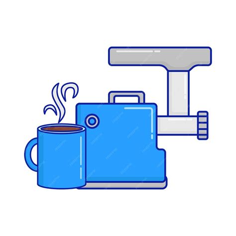 Premium Vector Illustration Of Grinder