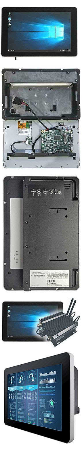 Rugged Pc Winmate W10l100­gch2­c Usb Type C Chassis Display