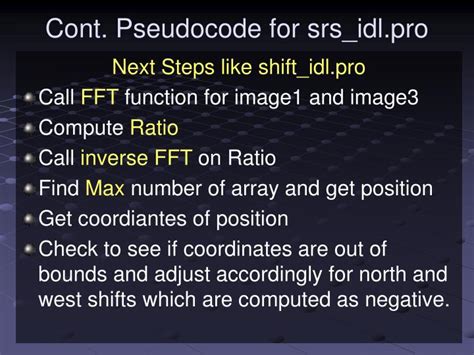 Ppt Understanding Fft Based Algorithm To Calculate Image