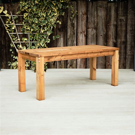 Wooden Rectangular Table Castle Range Woodberry