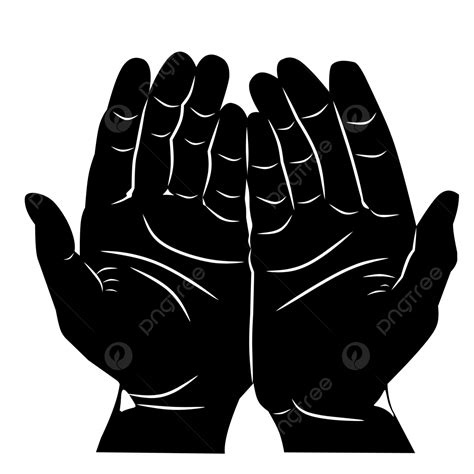 Praying Hands Vector