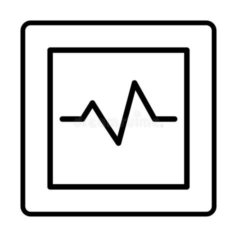 Pulse Rate Icon Social Media Sign Icons Vector Illustration Isolated