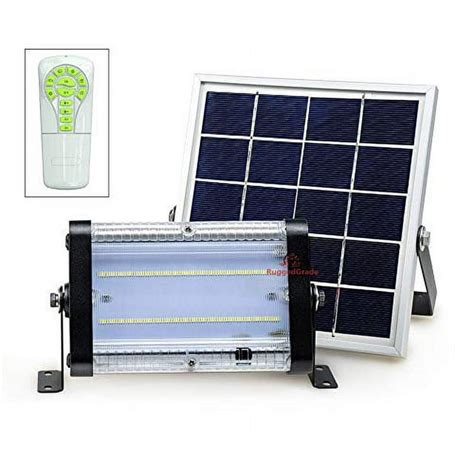 1000 Lumen 10 Watt Solar Flood Light Commercial Grade Solar Led