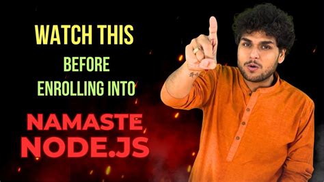 Namaste Node Js Curriculum Projects Discounts FAQs YouTube
