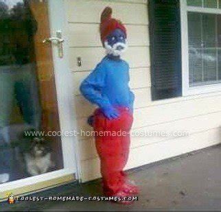 Coolest Homemade Papa Smurf Costume
