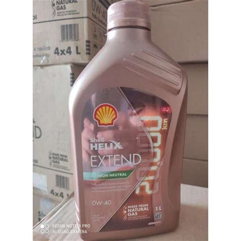 Jual Oli Mesin Mobil Shell Helix Extend 0w 40 Sp Carbon Neutral 1 Liter