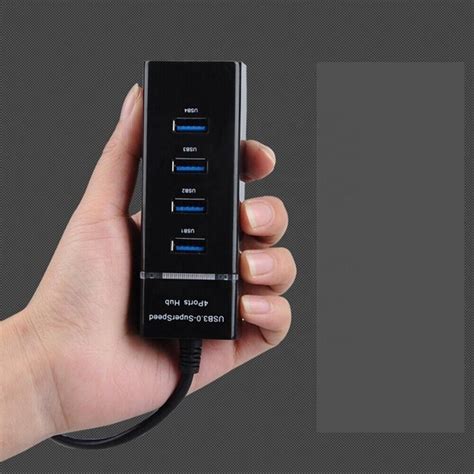 4 Ports 3 0 Usb Hub Splitter High Speed Multi Splitter Usb Adapter Expander Cable For Desktop Pc
