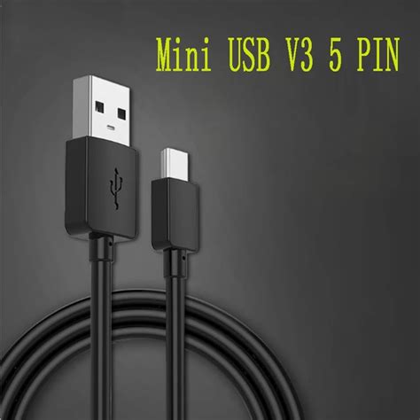 Usb 20 A 수 미니 Usb V3 5 핀 5 P 동기화 데이터 충전 케이블