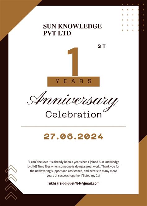 Rukhsar Siddique On Linkedin 🥂i Am Happy To Share My 1st Year In Sun