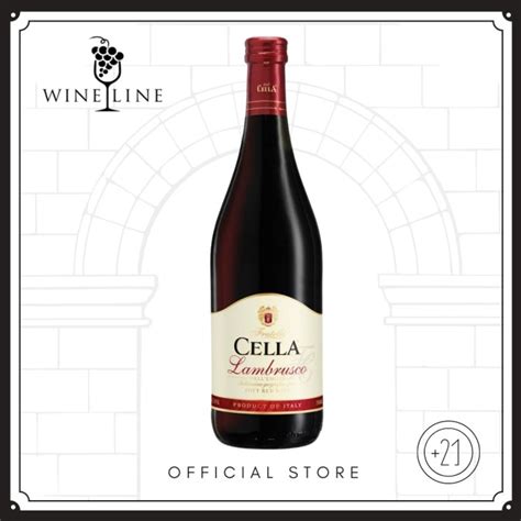 Jual Italy Fratelli Cella Lambrusco 750ml Sweet Sparkling Red