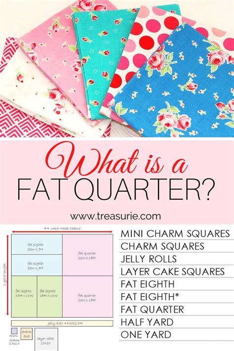 What Is A Fat Quarter Fabric Pre Cut Sizes Pdf Treasurie Fat