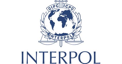 Logo Interpol International Criminal Police Organization